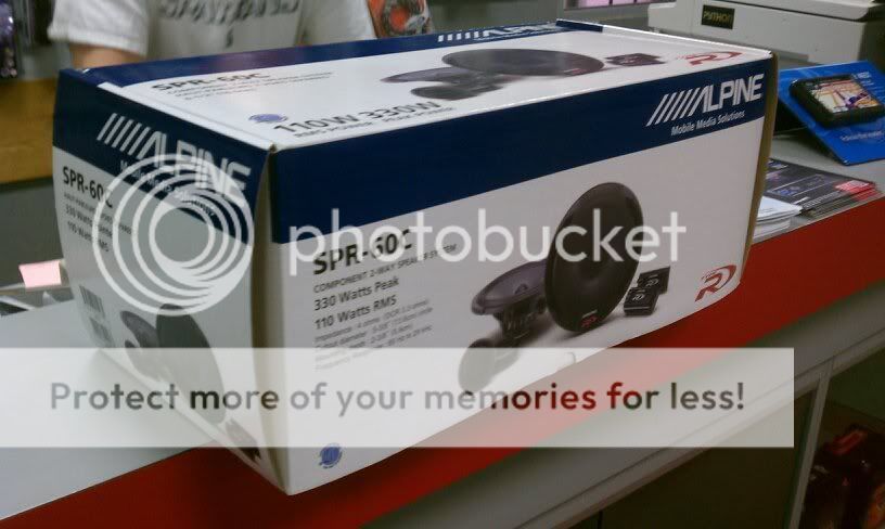 ALpine SPR-60C - Mid's and highs - Steve Meade Designs